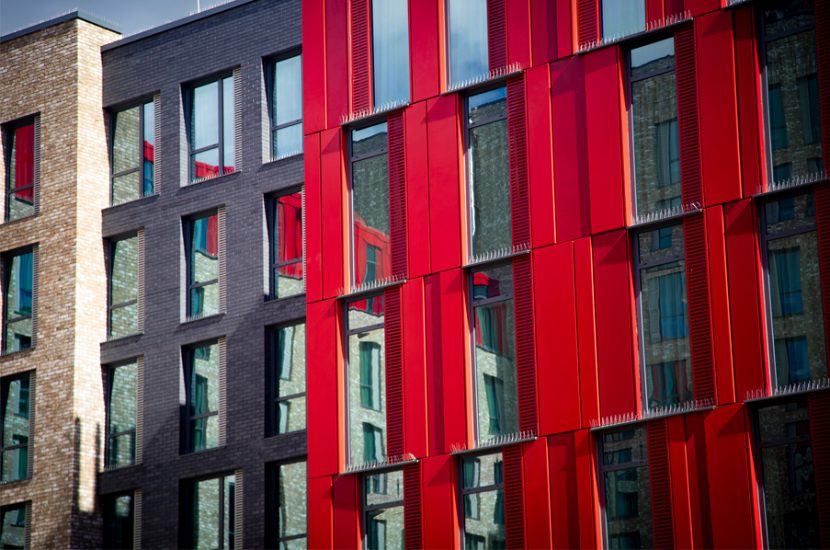 A1 non-combustible & A2 - s1 d0 Fire Rated Facades - Case Study Stapleton House | genius facades